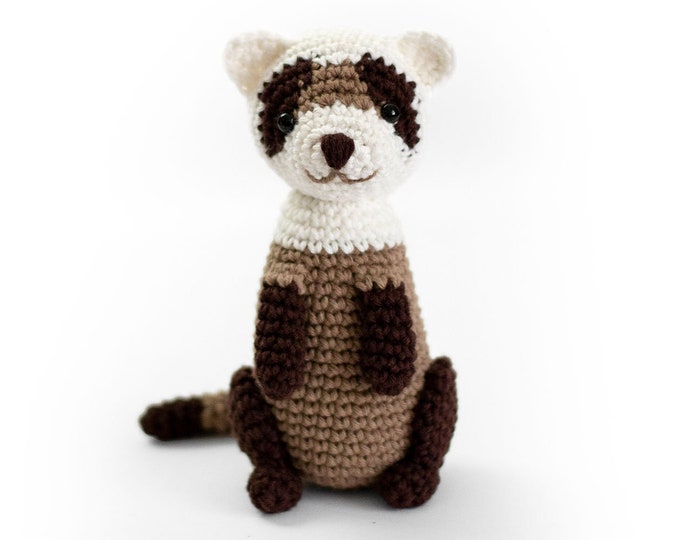 Black-footed Ferret PDF Sewing Pattern Printable Download Stuffed ...