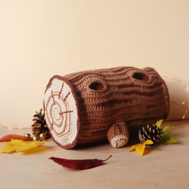 Yule Log - PDF Crochet Pattern - Etsy