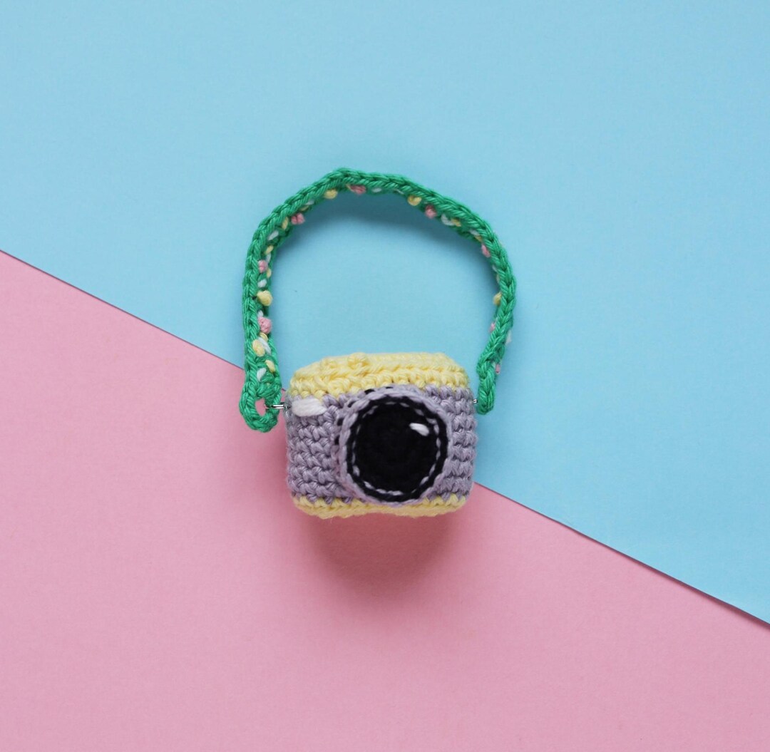 Snazzy Camera - PDF Amigurumi Crochet Pattern - Etsy