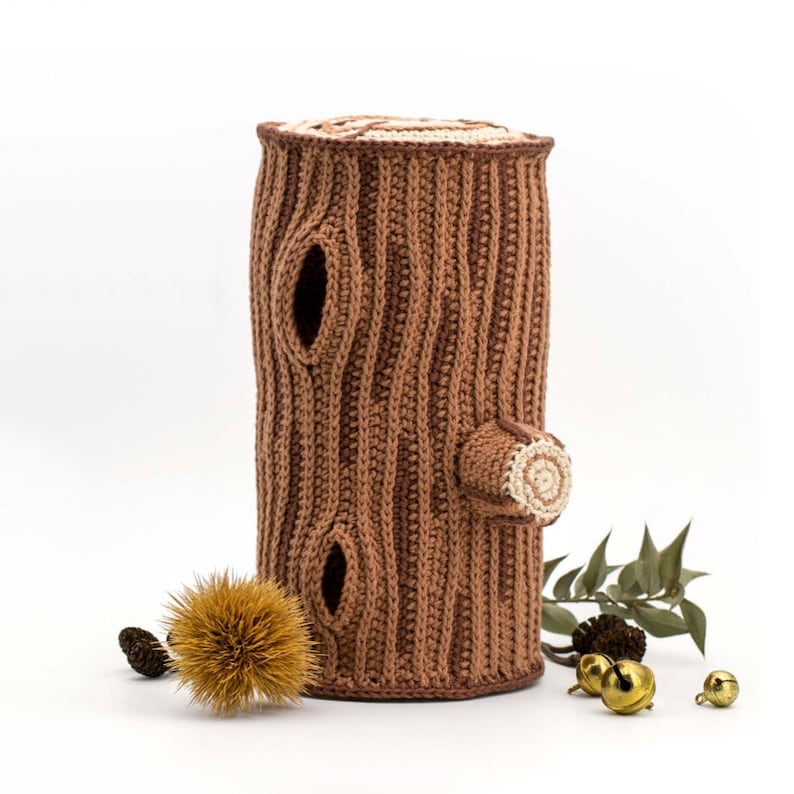 Yule Log - PDF Crochet Pattern - Etsy