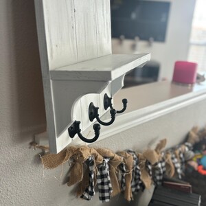 Rustic Farmhouse Shelf, Handmade Wall Shelf. - Etsy