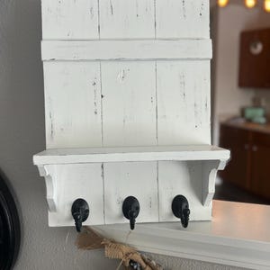 Rustic Farmhouse Shelf, Handmade Wall Shelf. - Etsy