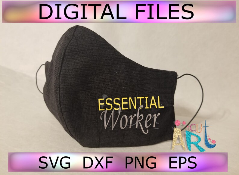 Essential Worker Svg File Clipart - Etsy