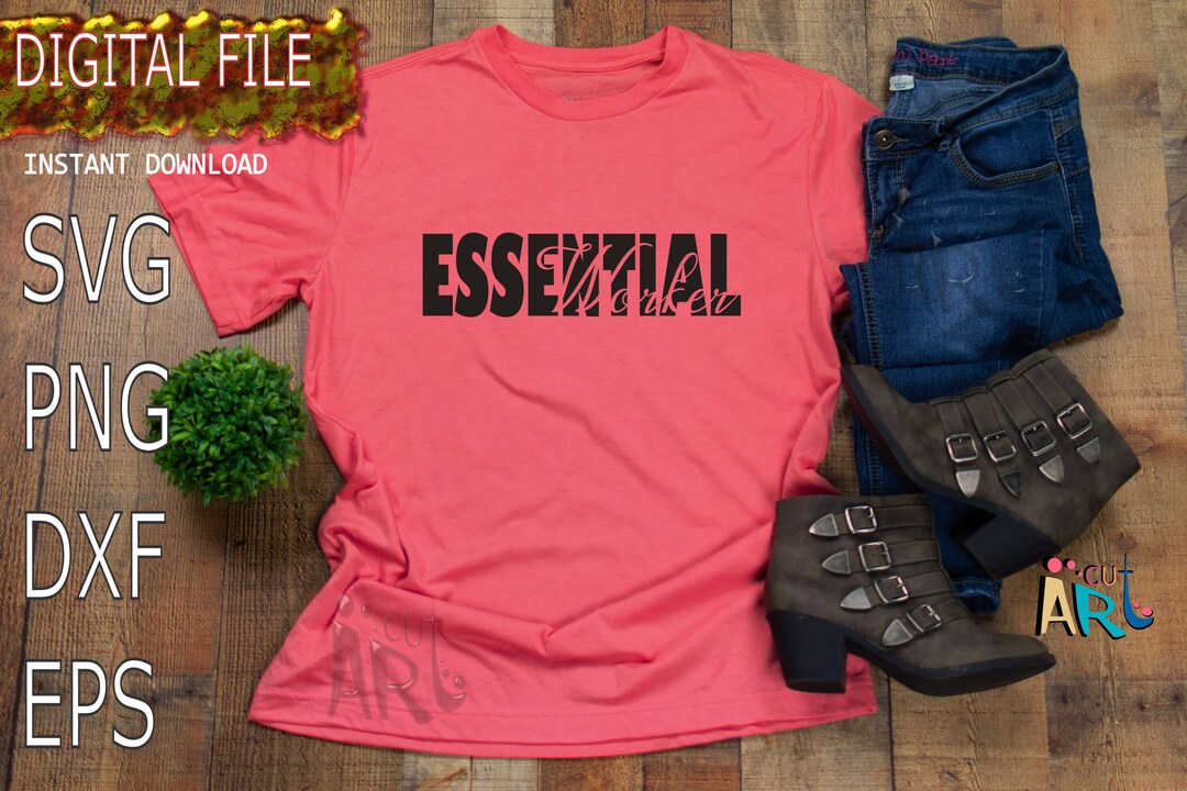 Essential Worker Svg Clipart - Etsy