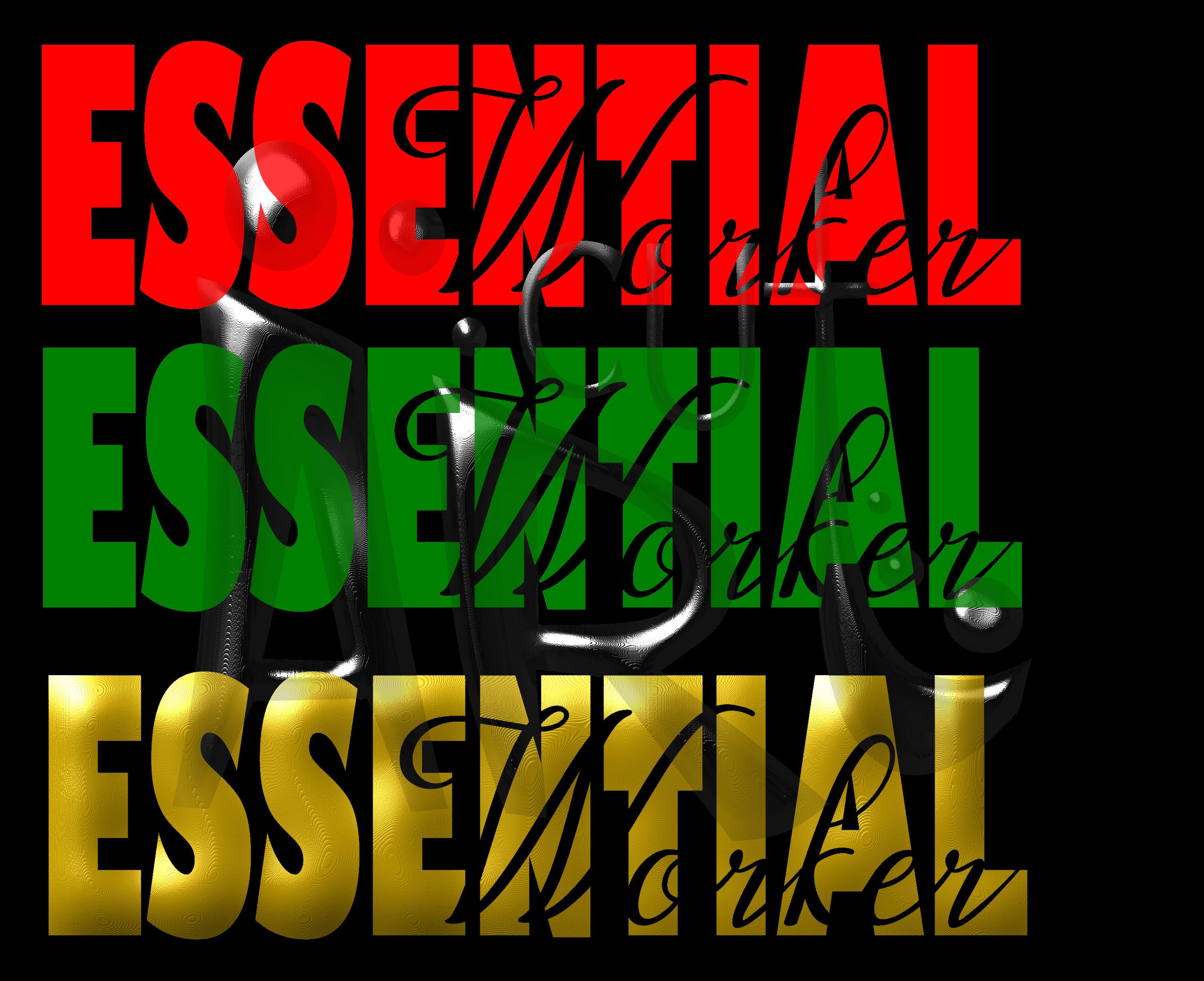 Essential Worker Svg Clipart - Etsy
