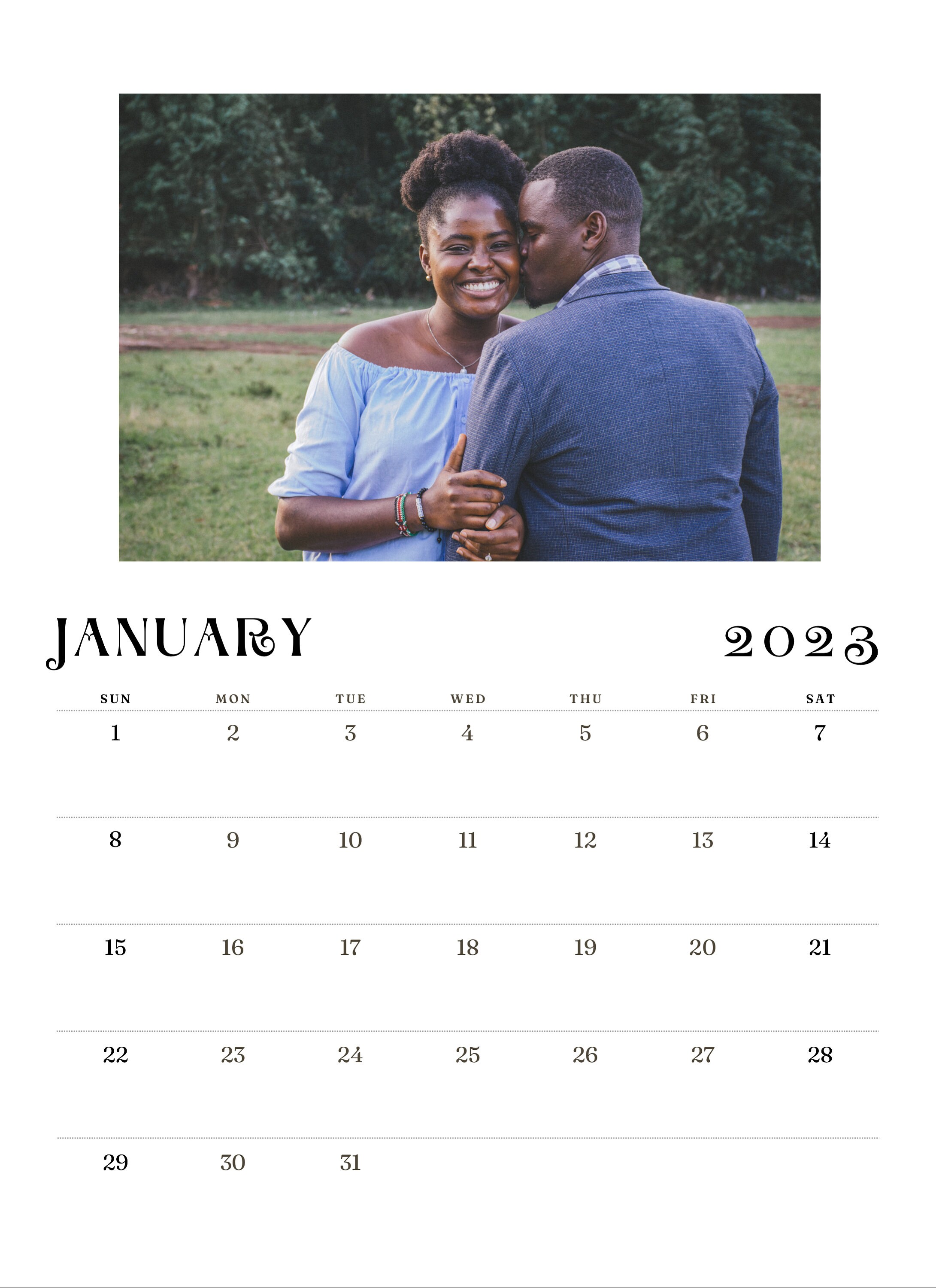Create Your Own 2024 Photo Calendar - Etsy