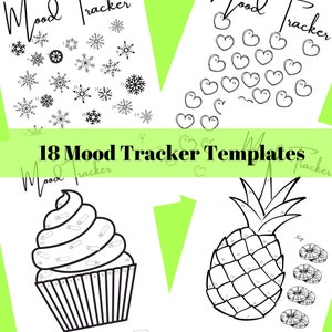 Empowering Self-care: Mood Tracker and Wellness Journal Bundle for 2025 ...