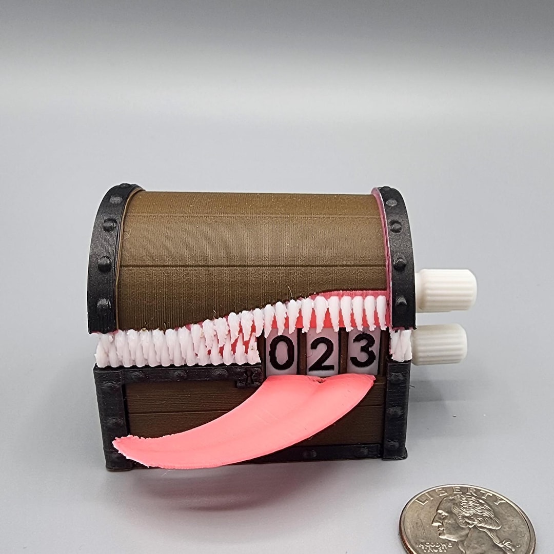 DND HP Dial - 2 Sided - Mimic or Chest Options - Etsy