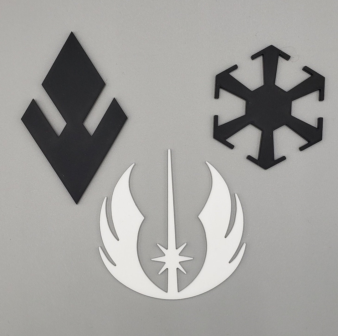 Sith/jedi Acrylic Decals - Etsy