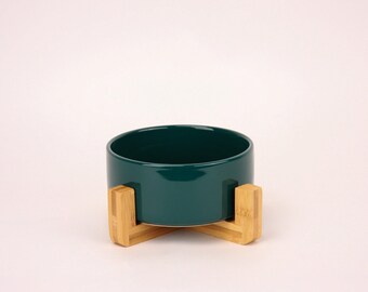 Large Ceramic Dog Bowl - Etsy