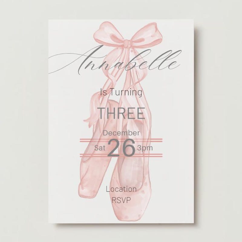 Shoe Invitations - Etsy