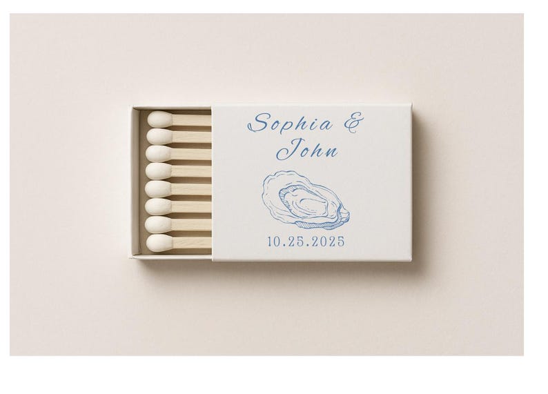The Perfect Match Custom Wedding Matchboxes: Personalized Party Favors ...