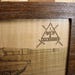 M1A2 Abrams Laser Engraving on Maple, Customizable With Unit, Name, Etc ...
