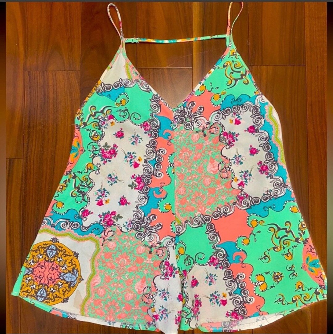 70’s Vintage Romper - Etsy