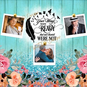 Memorial Picture, Memorial Sublimation Designs, 20 Oz Skinny Tumbler, 3 ...