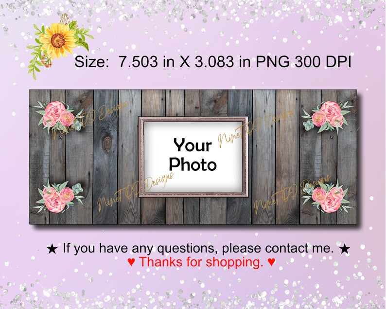 Picture Frame Coffee Mug Single Frame Rose Wood Photo 11 0z - Etsy