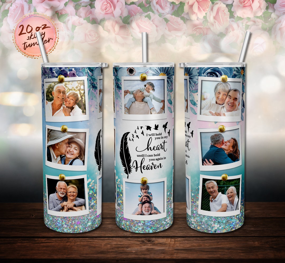 8 Memorial Picture Sublimation Design I Will Hold You in My Heart Until ...