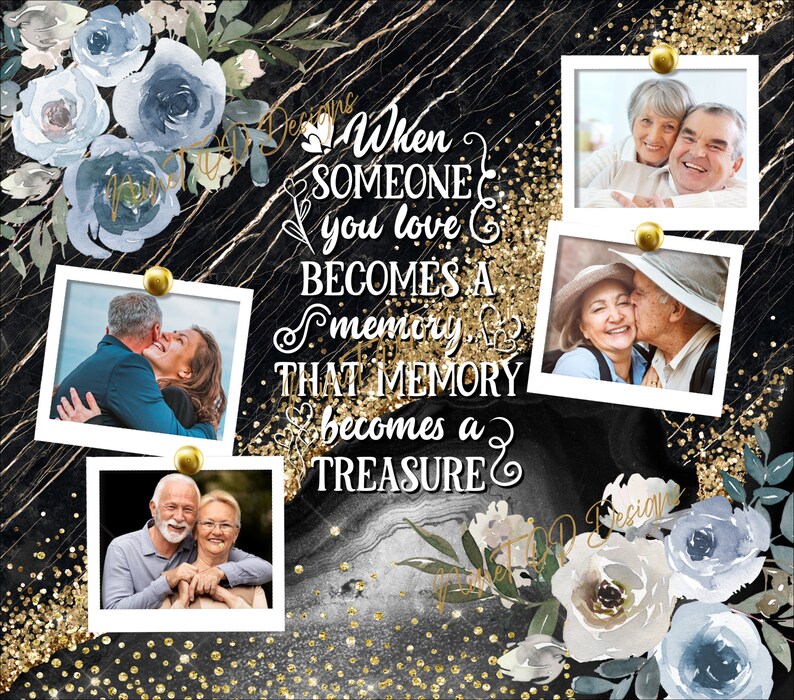 In Loving Memory Photo Tumbler When Someone You Love Becomes - Etsy