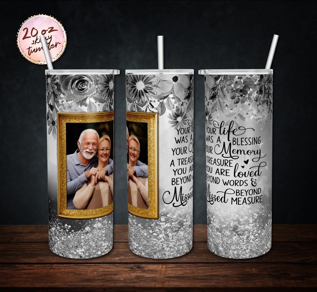 Your Life Was A Blessing Memorial Picture, Photo Memorial Sublimation ...