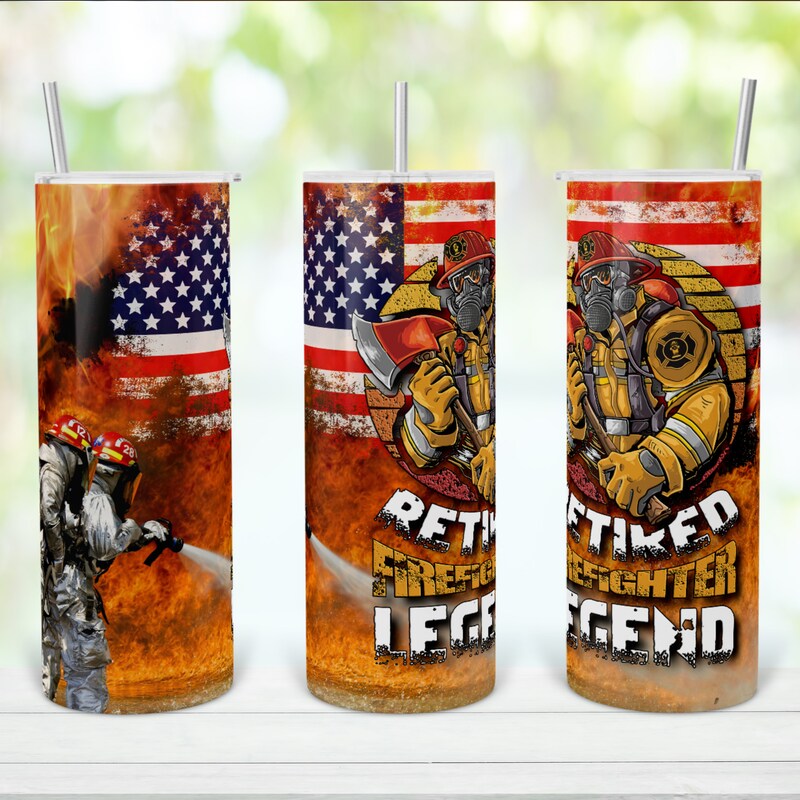 Retired Firefighter - Etsy