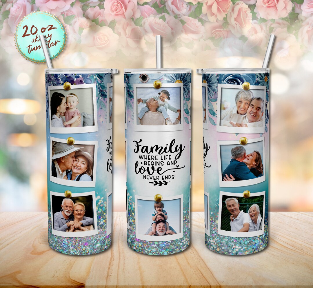 8 Memorial Picture Sublimation Designs, Family Where Life Begins and ...