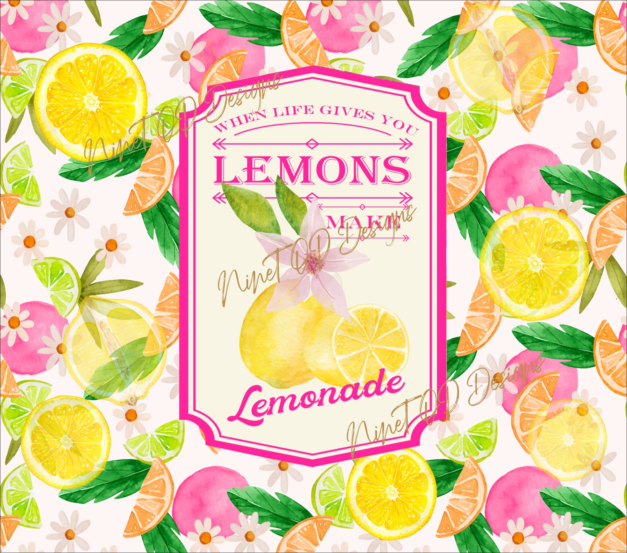 Pink Glitter Lemons, When Life Gives You Lemons, Make Lemonade ...