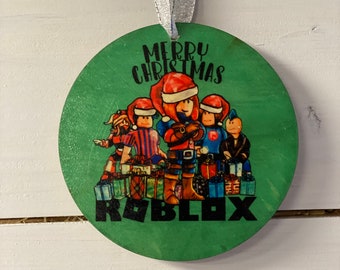 Roblox Christmas Tree Ornament - Etsy