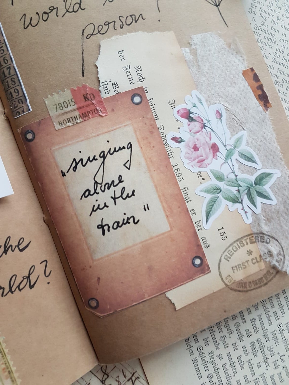 Vintage Note Sticker | Vintagesticker | Notes | Journal Sticker ...
