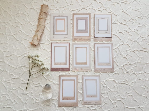 16 Soft Frames Picture Frame Sticker Journal Sticker | Etsy