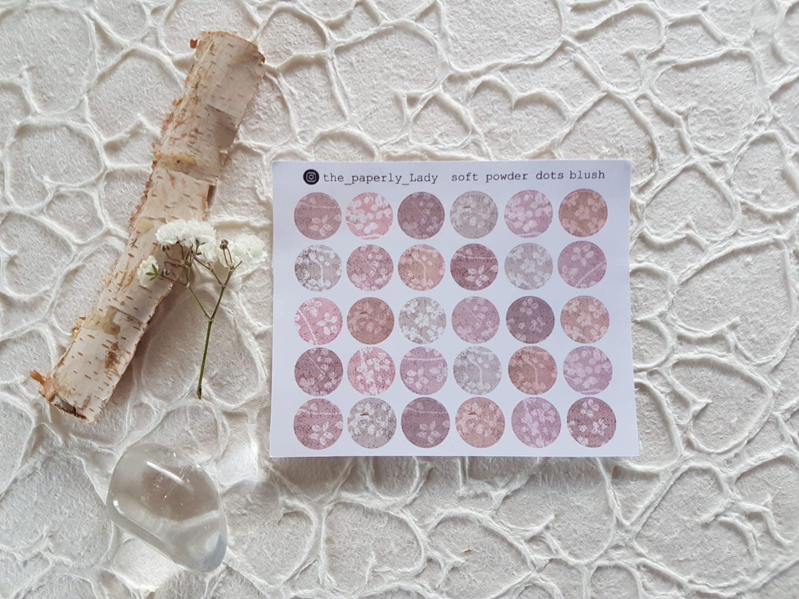 Calendar Decoration Points Sticker Bullet Journal Dot Sticker 48 points ...