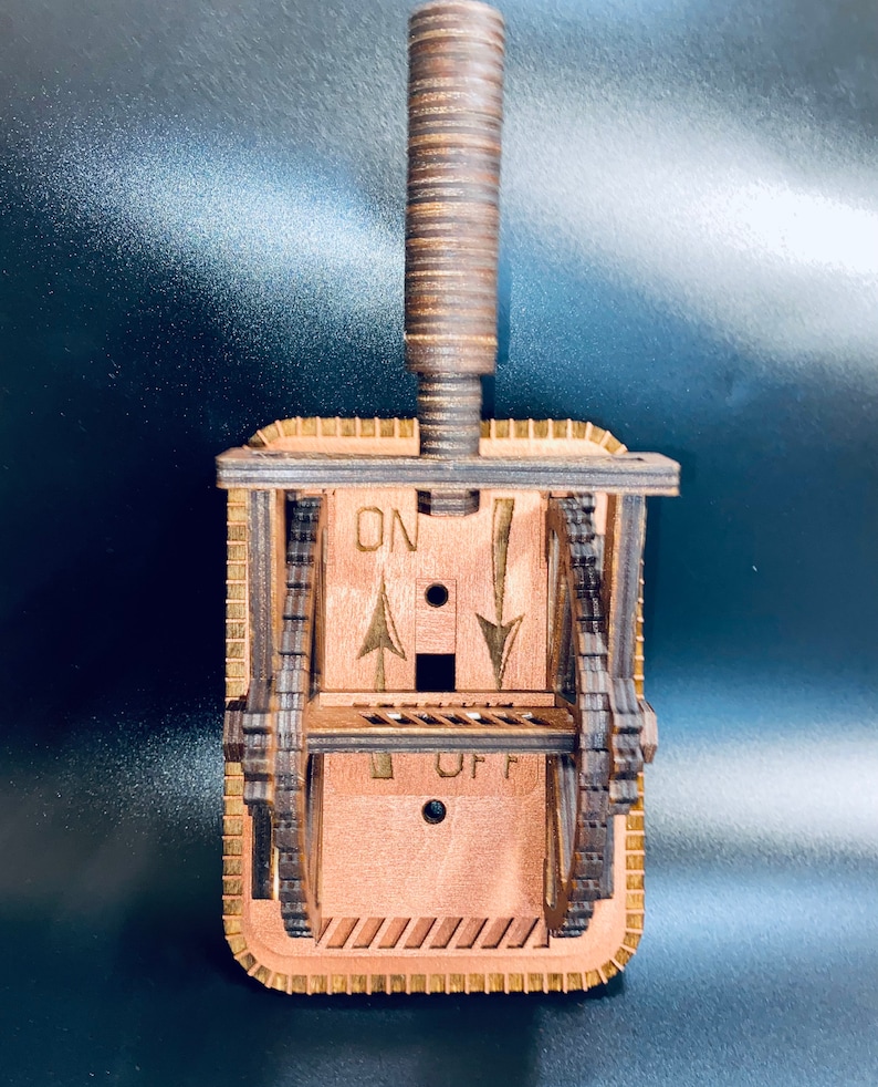 Wooden Steampunk Light Switch Unique Gift Industrial Light - Etsy