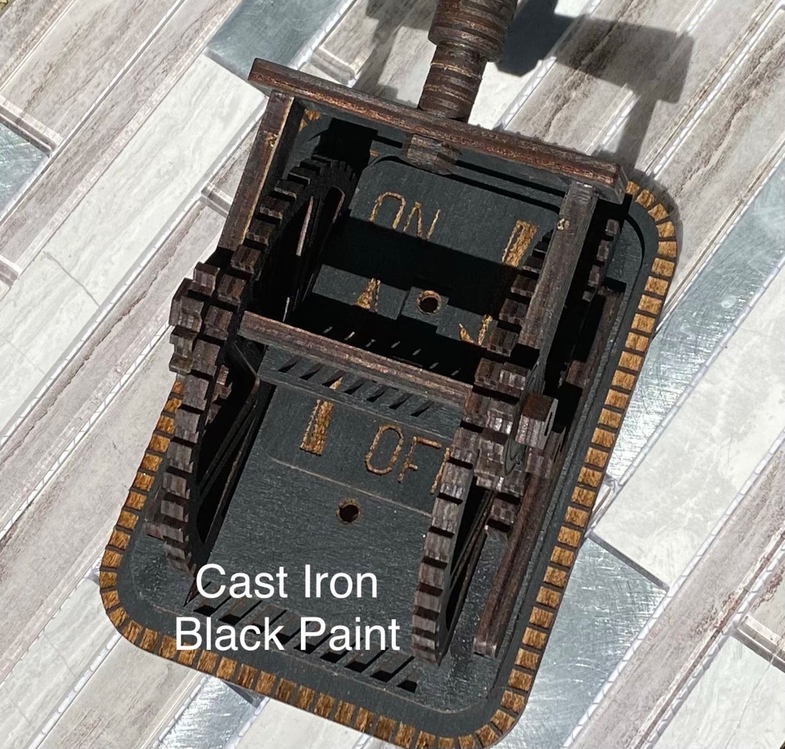 Wooden Steampunk Light Switch Unique Gift Industrial Light - Etsy