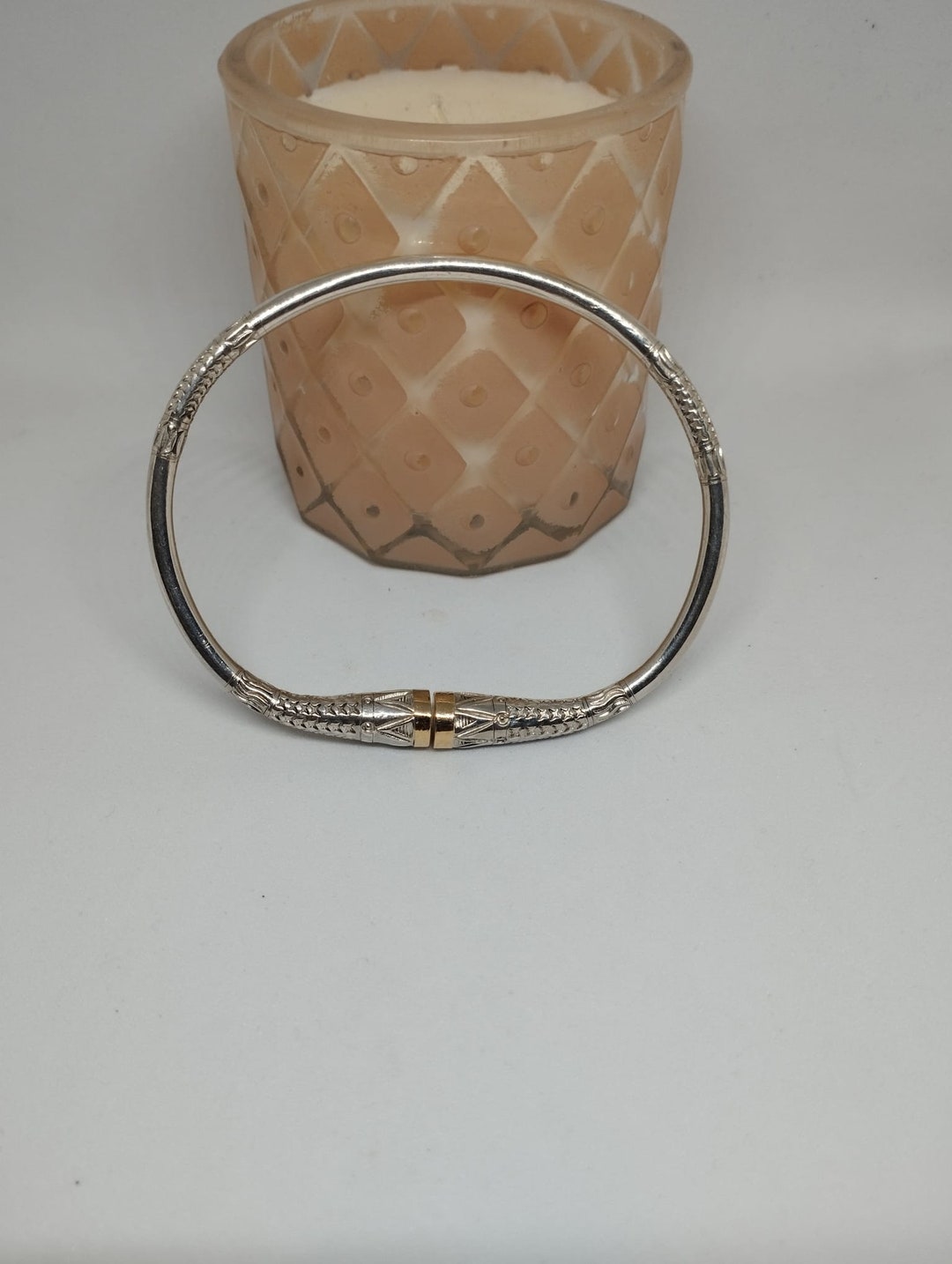 Vangovango Gasy Model in Silver and Gold Men's or Women's Bangle ...