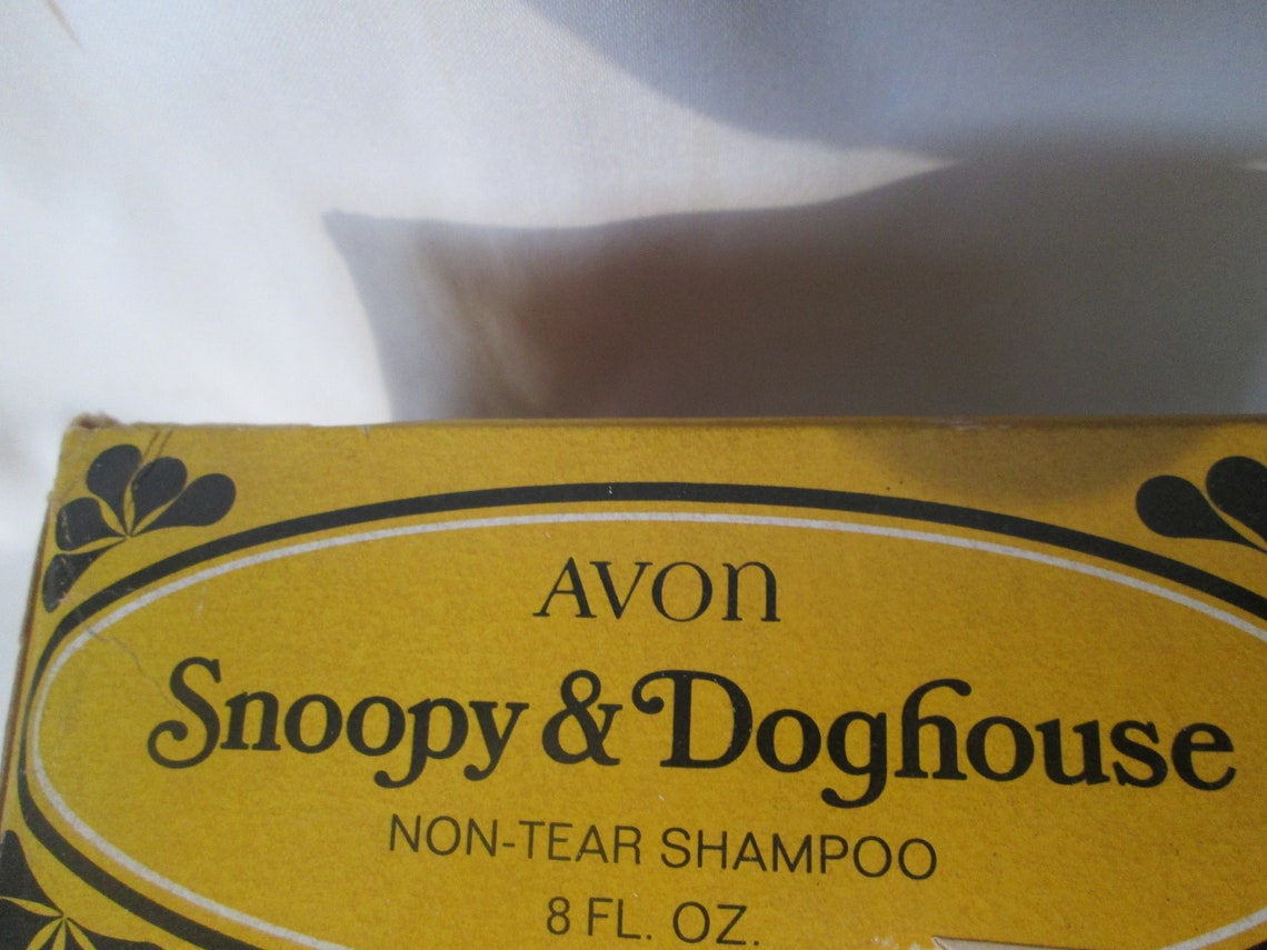 1969 Avon Peanuts Snoopy Soap Container in Box | Etsy