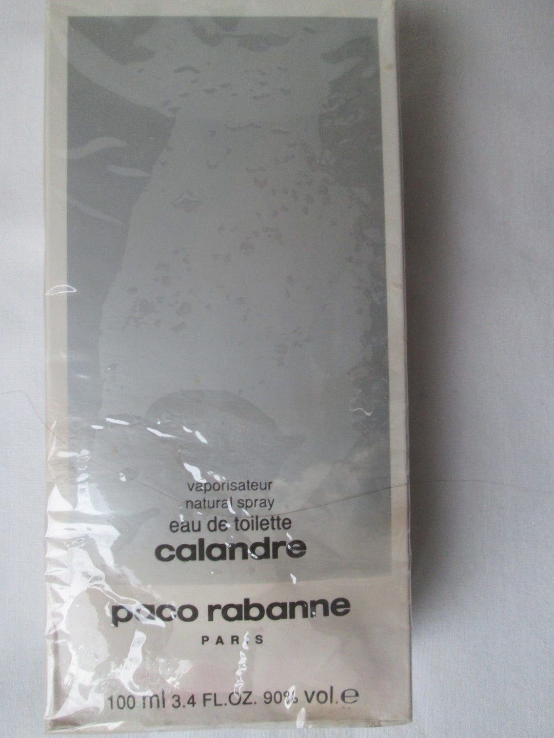 1980s SEALED Paco Rabanne 3.4fl Oz Perfume Calandre - Etsy