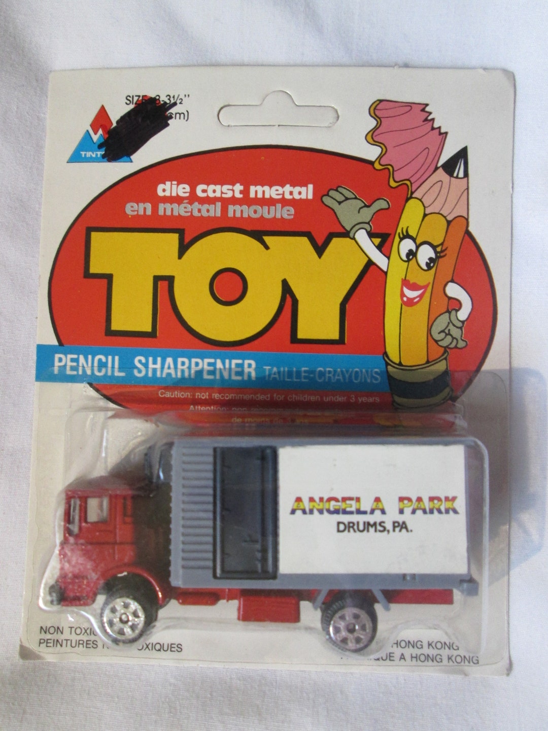 1970s Toy Diecast Truck Pencil Sharpener in Package - Etsy