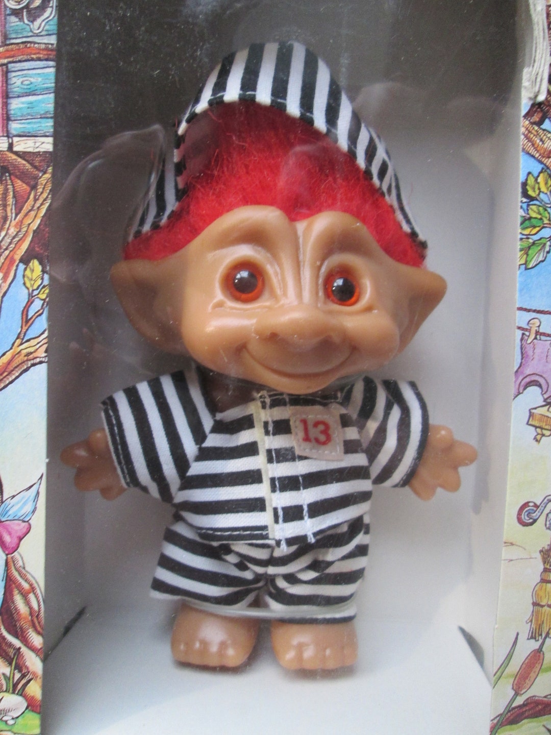 1990s Boxed Treasure Troll Doll Red Hair - Etsy