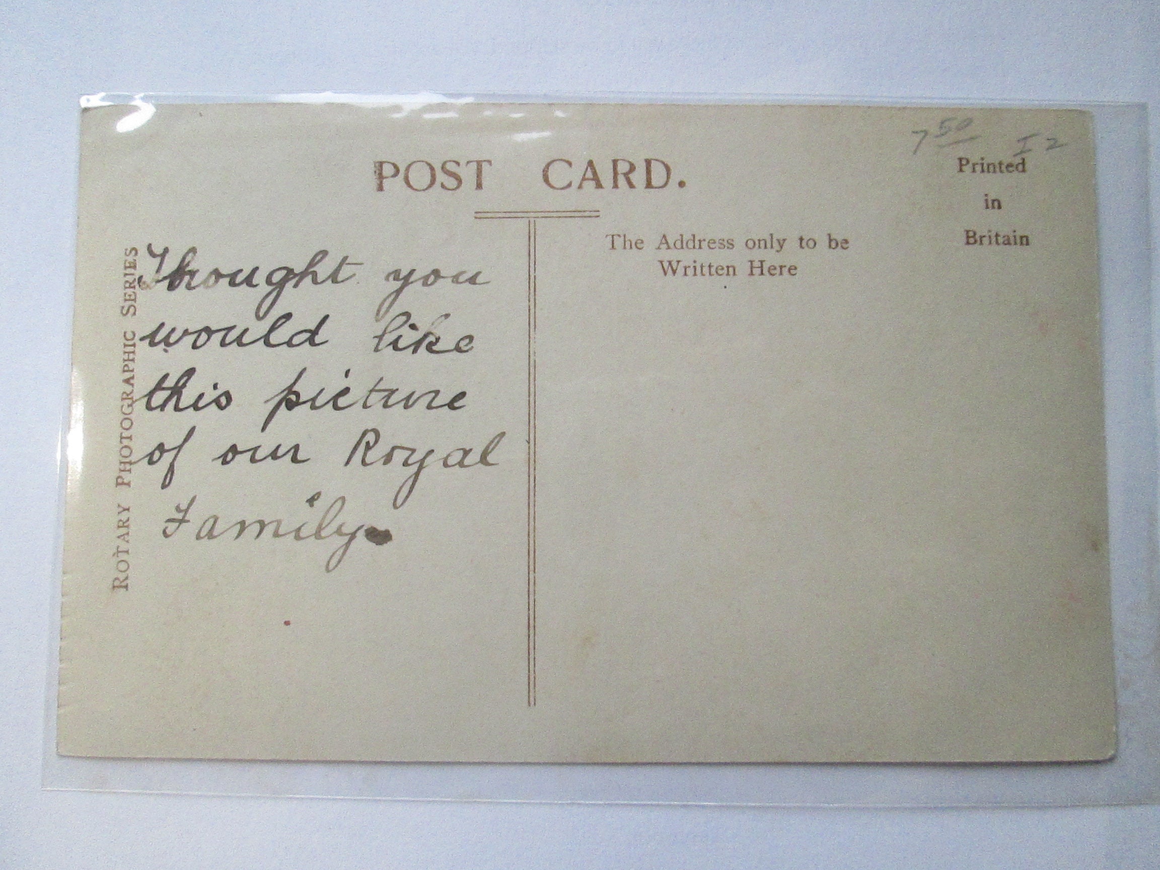 1911 Vintage Photo Postcard Royal Family England - Etsy