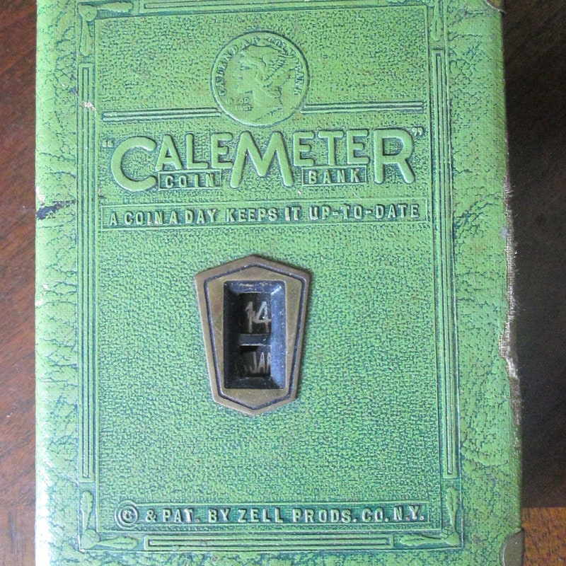 Vintage Coin Bank - Etsy