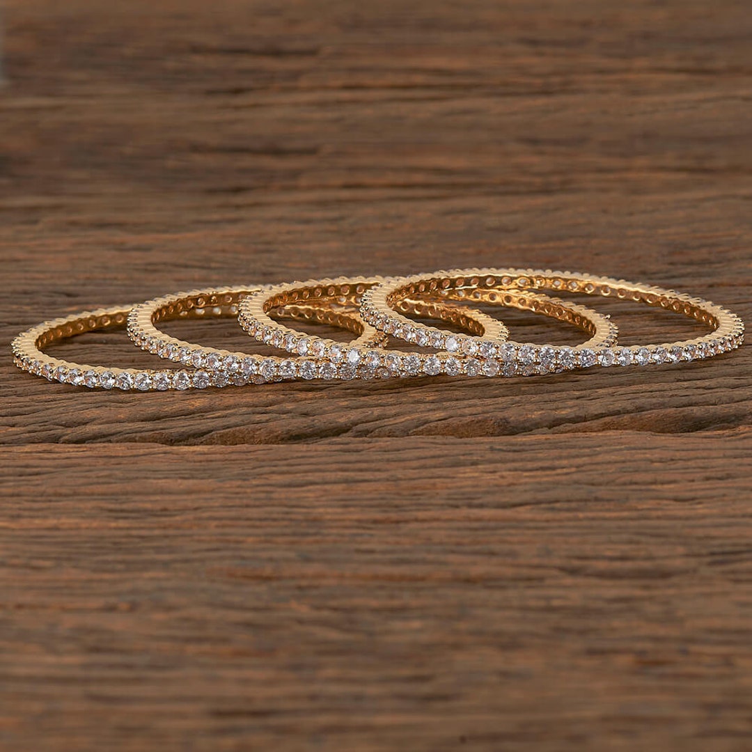 CZ Bangles/indian Bangles /delicate Bangles/diamond Bangles/zircon ...