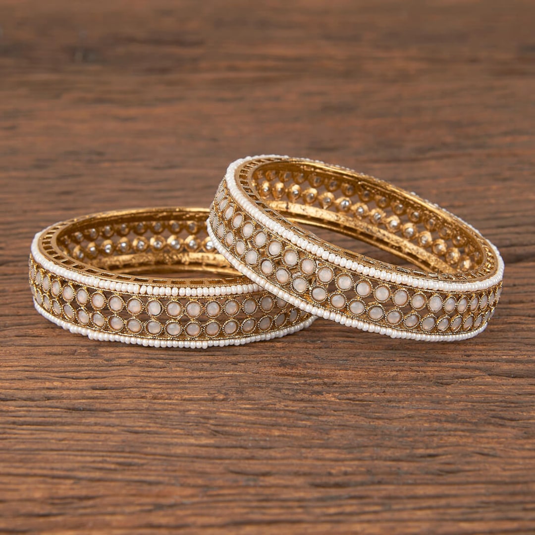 Gray Bangles Pair / Thick Bangles /indian Bangles/antique Dull - Etsy