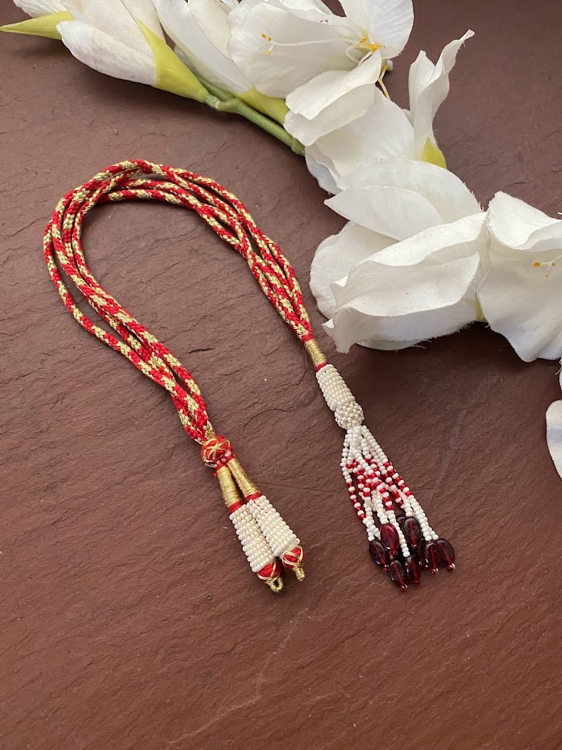 Adjustable Handmade Designer Necklace Thread Dori Colorful - Etsy