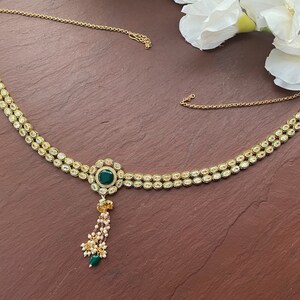 Indian Belly Chain/ Kundan Belly Chain/ Kamarbandh/ Vaddanam/ - Etsy