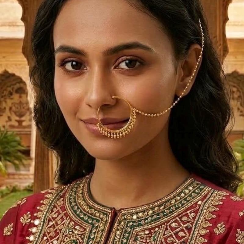 Indian Bridal Nose Rings - Etsy