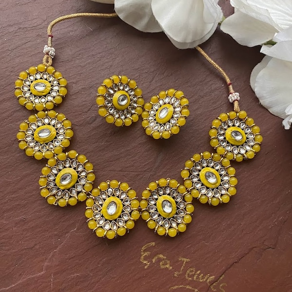 Buy Haldi Jewelry Online In India - Etsy India