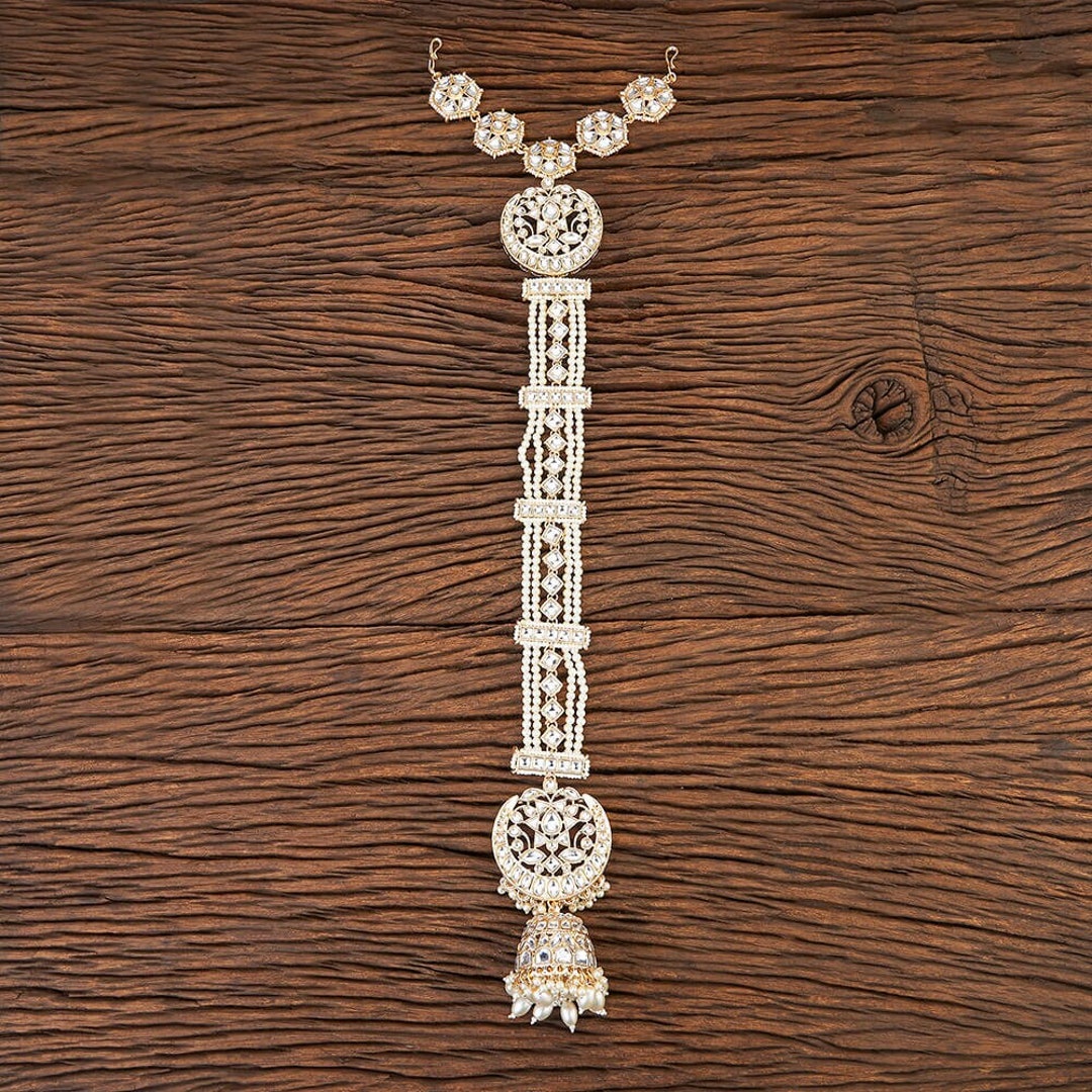 Kundan Choti /braid Choti /indian Bridal Choti /indian Wedding/kundan ...