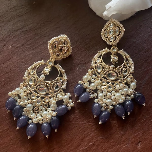 Indian Earrings - Etsy