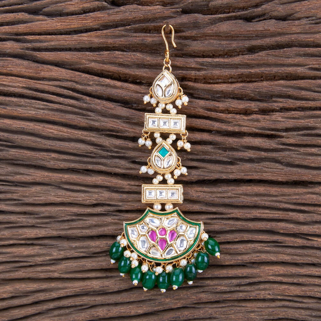 Kundan Tikka/indian Maang Tikka/pearl Mang Tikka/gold Tikka/pakistani ...
