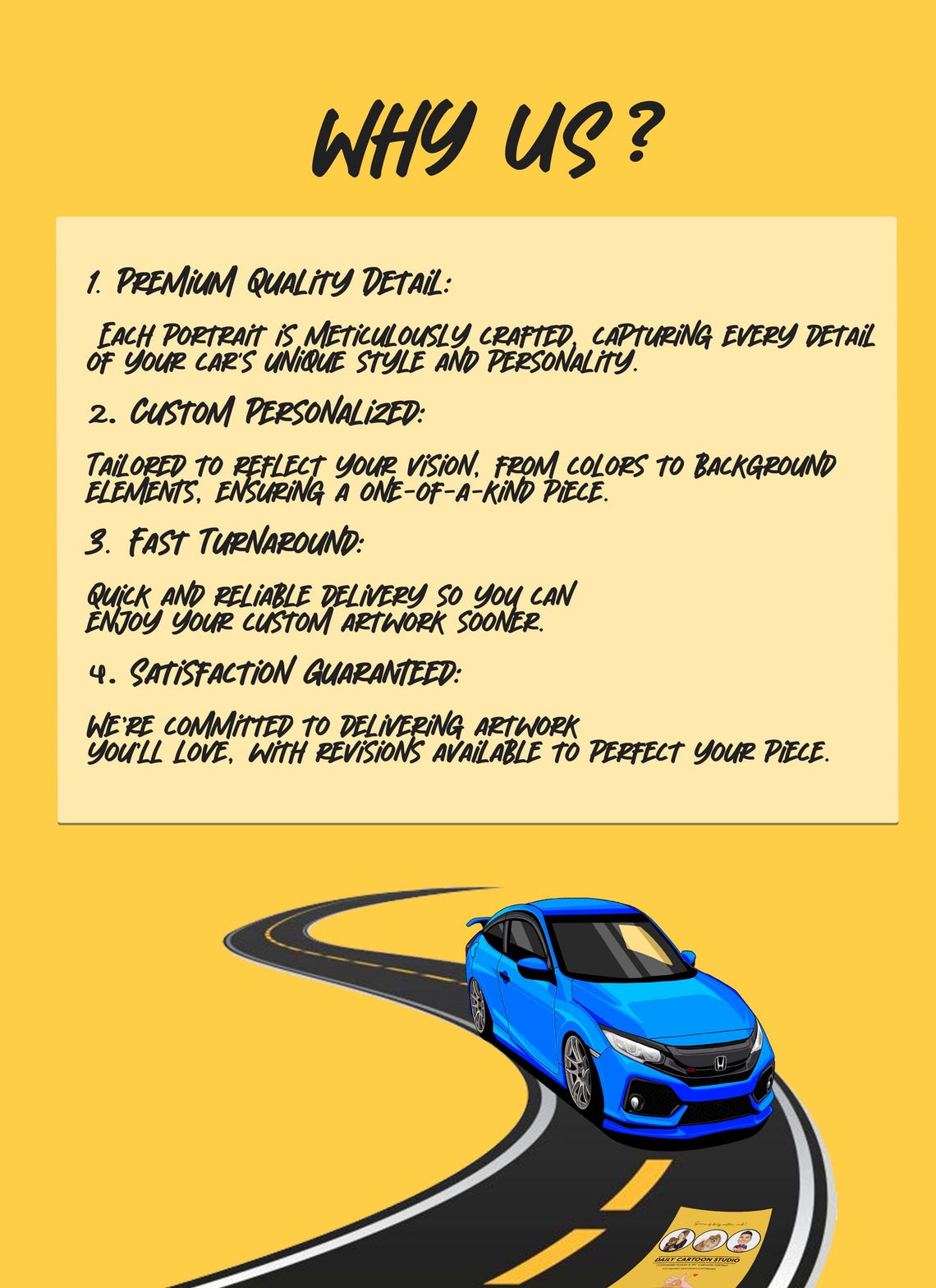 Custom Car Vector Portrait: Personalized Automotive Art (digital ...