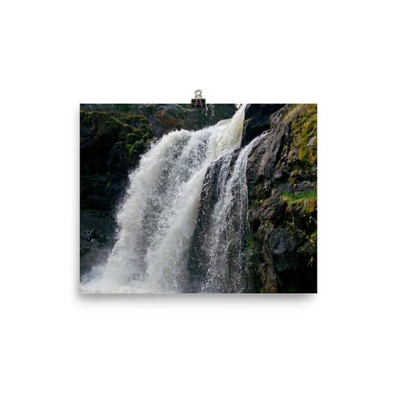 Waterfall Poster - Etsy